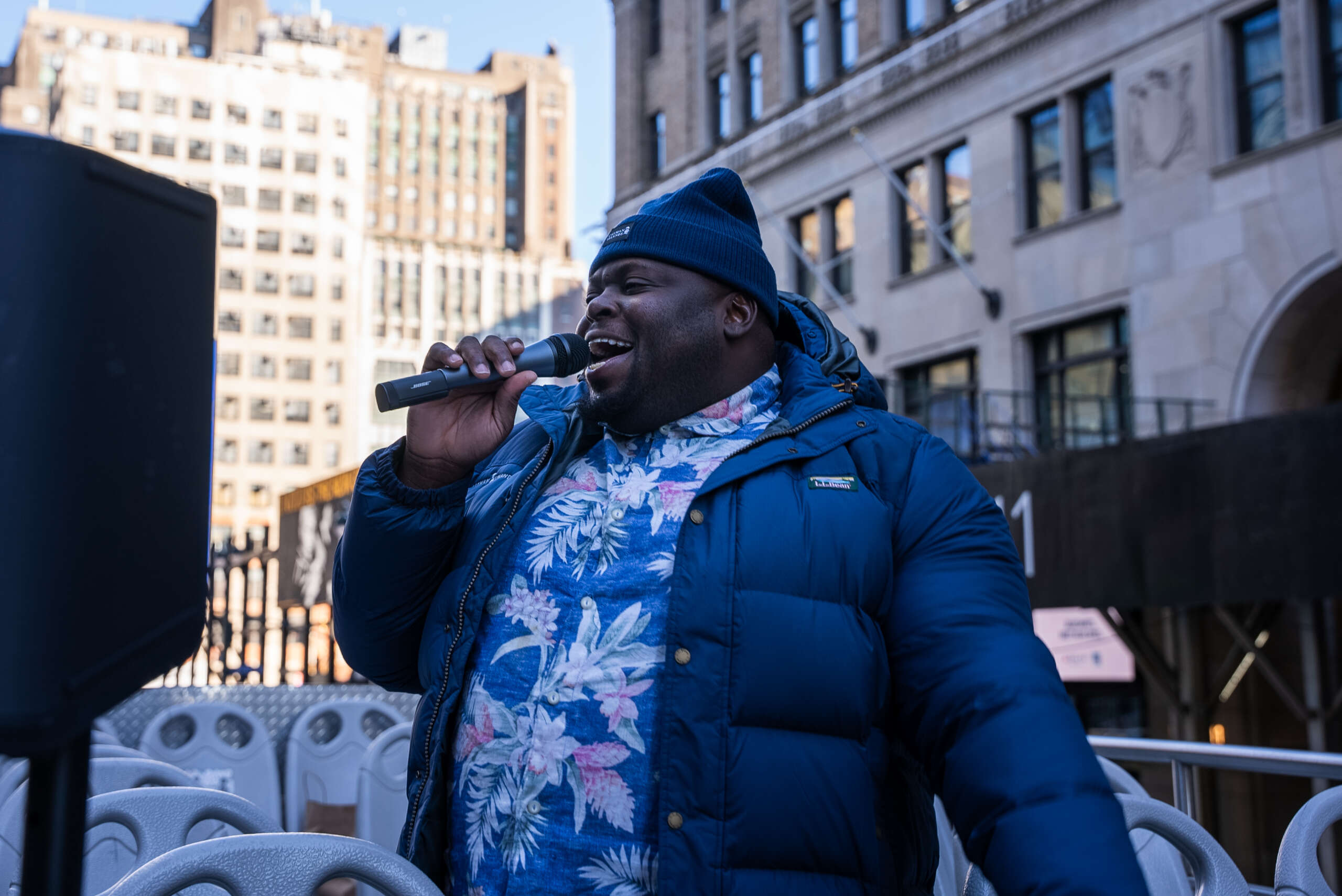 Local musician spreads 'Caymankind' on NYC’s double decker bus - Cayman ...