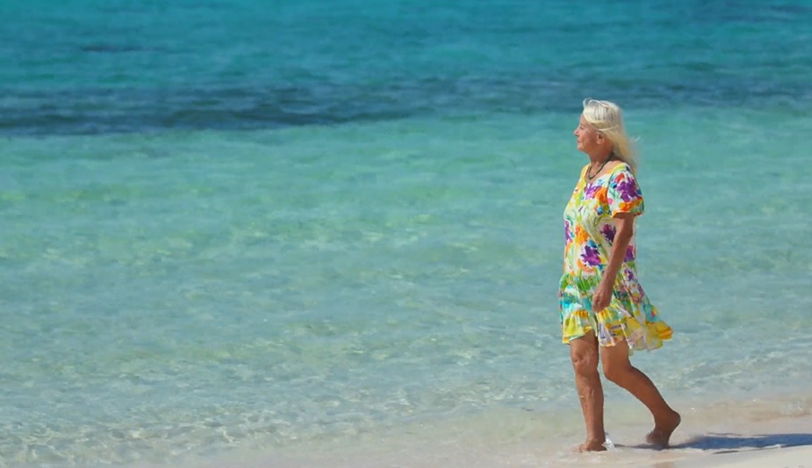 Philanthropist and Little Cayman's oldest resident Brigitte Kassa ...