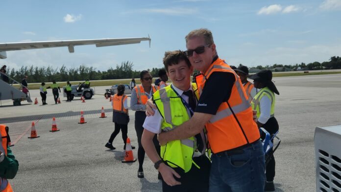 First Caymanian to pilot American Airlines plane touches down at Owen ...