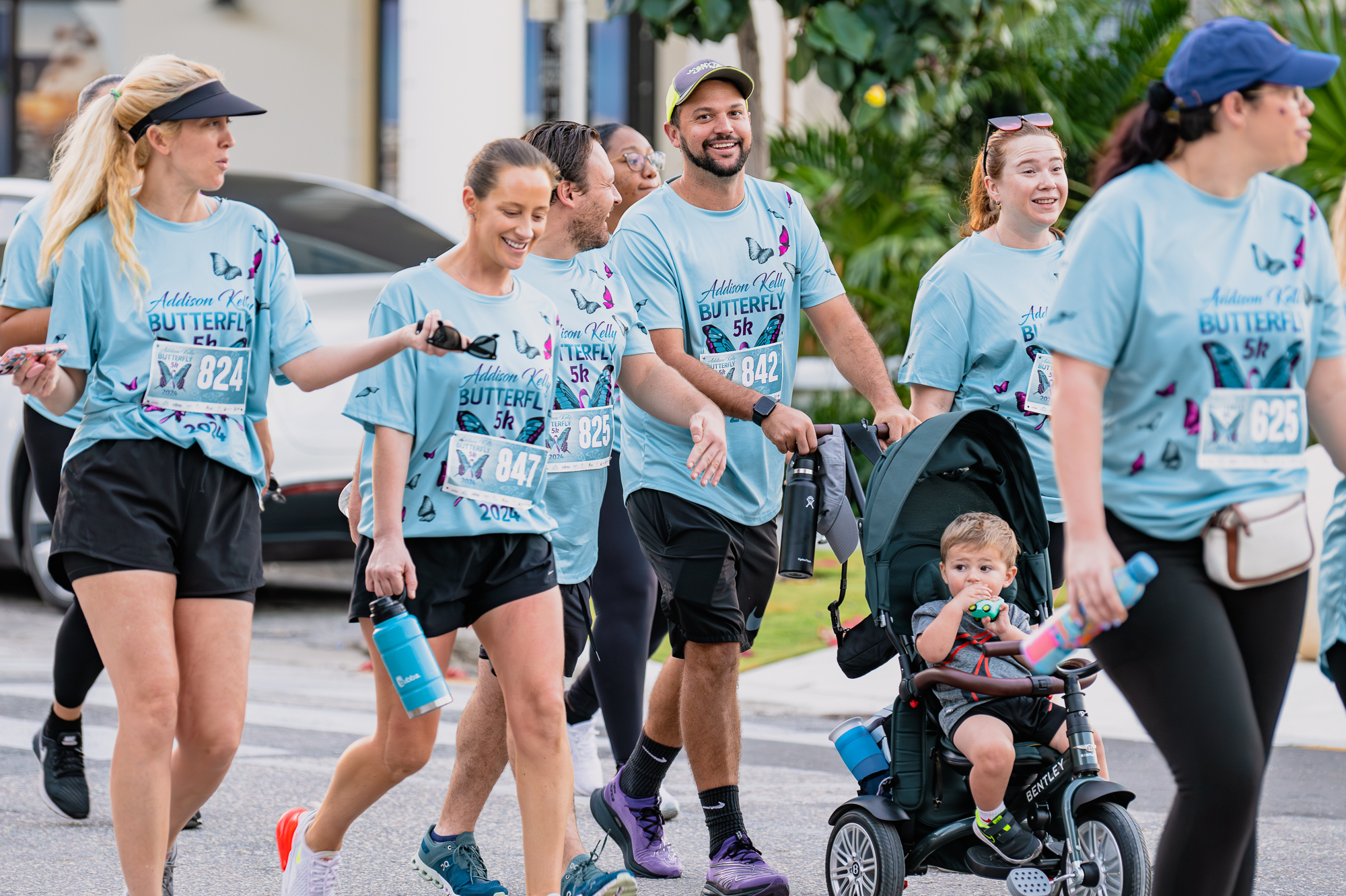 Hundreds shine light on mental health in annual Addison Kelly Butterfly ...