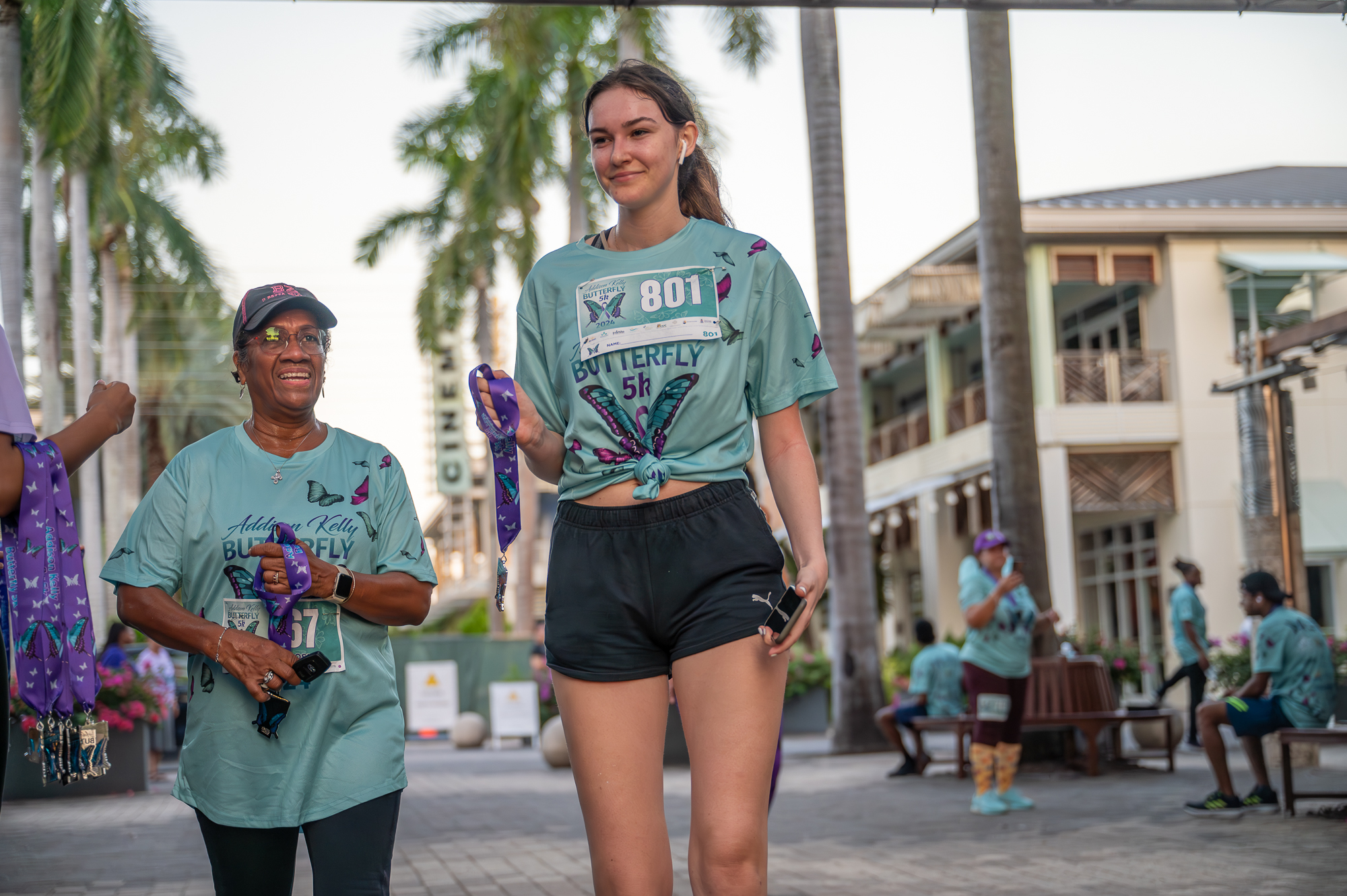 Hundreds shine light on mental health in annual Addison Kelly Butterfly ...