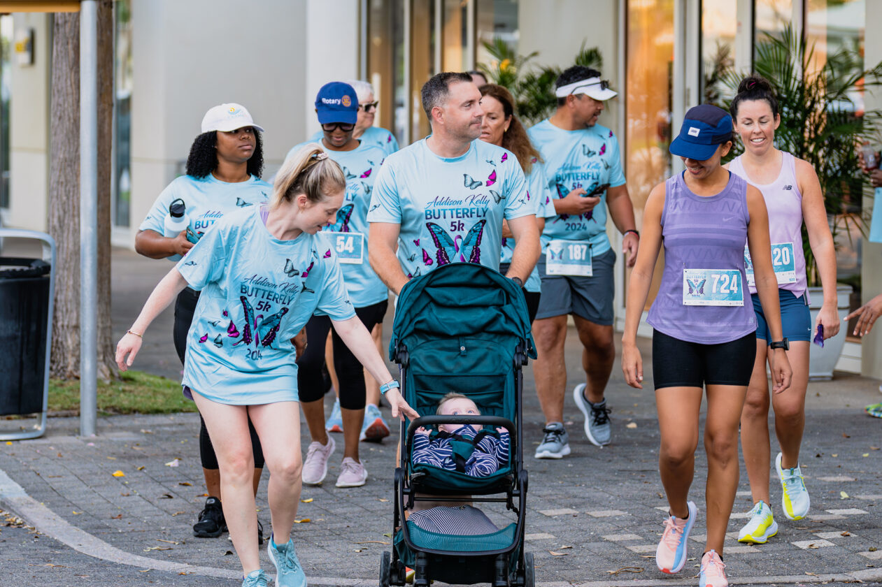 Hundreds shine light on mental health in annual Addison Kelly Butterfly ...