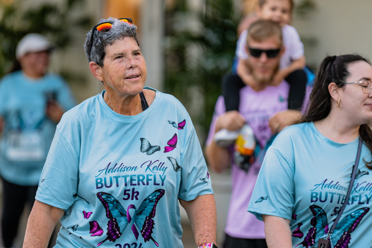 Hundreds shine light on mental health in annual Addison Kelly Butterfly ...
