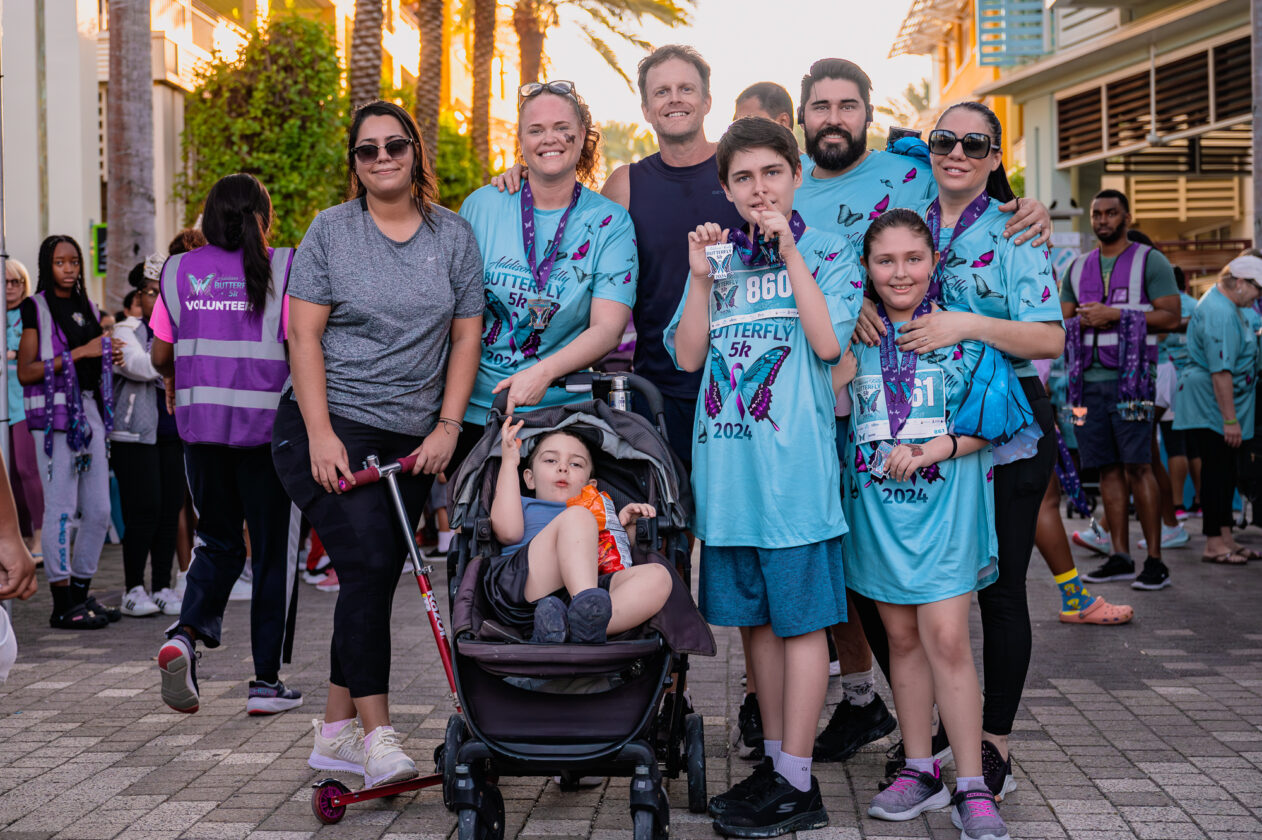 Hundreds shine light on mental health in annual Addison Kelly Butterfly ...