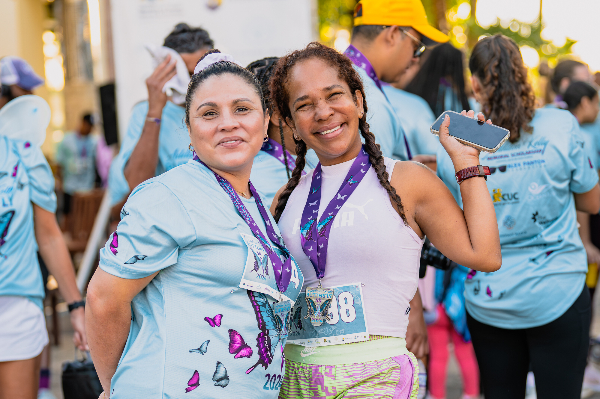 Hundreds shine light on mental health in annual Addison Kelly Butterfly ...