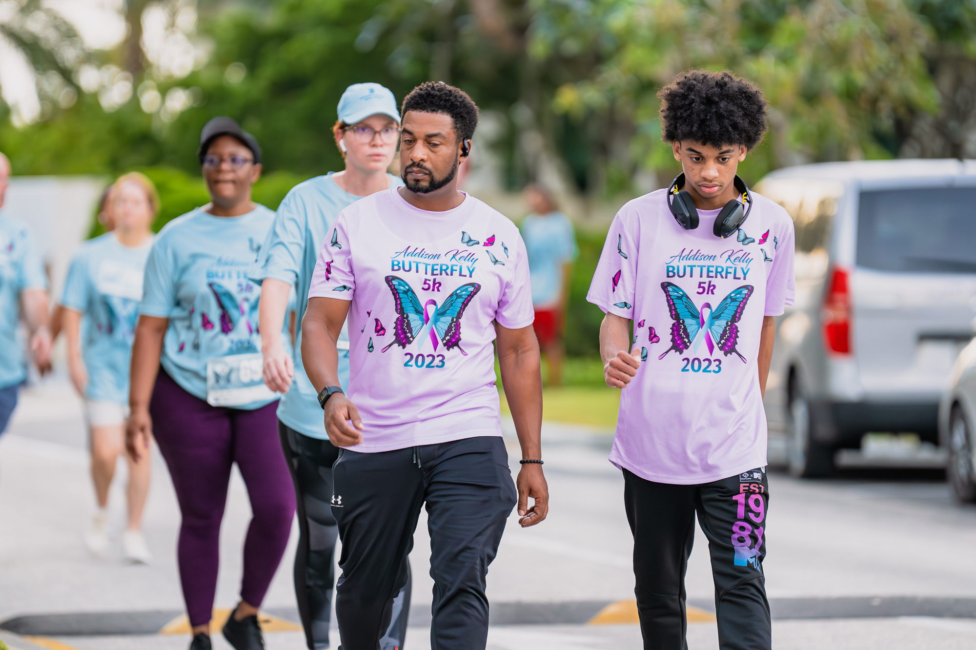 Hundreds shine light on mental health in annual Addison Kelly Butterfly ...