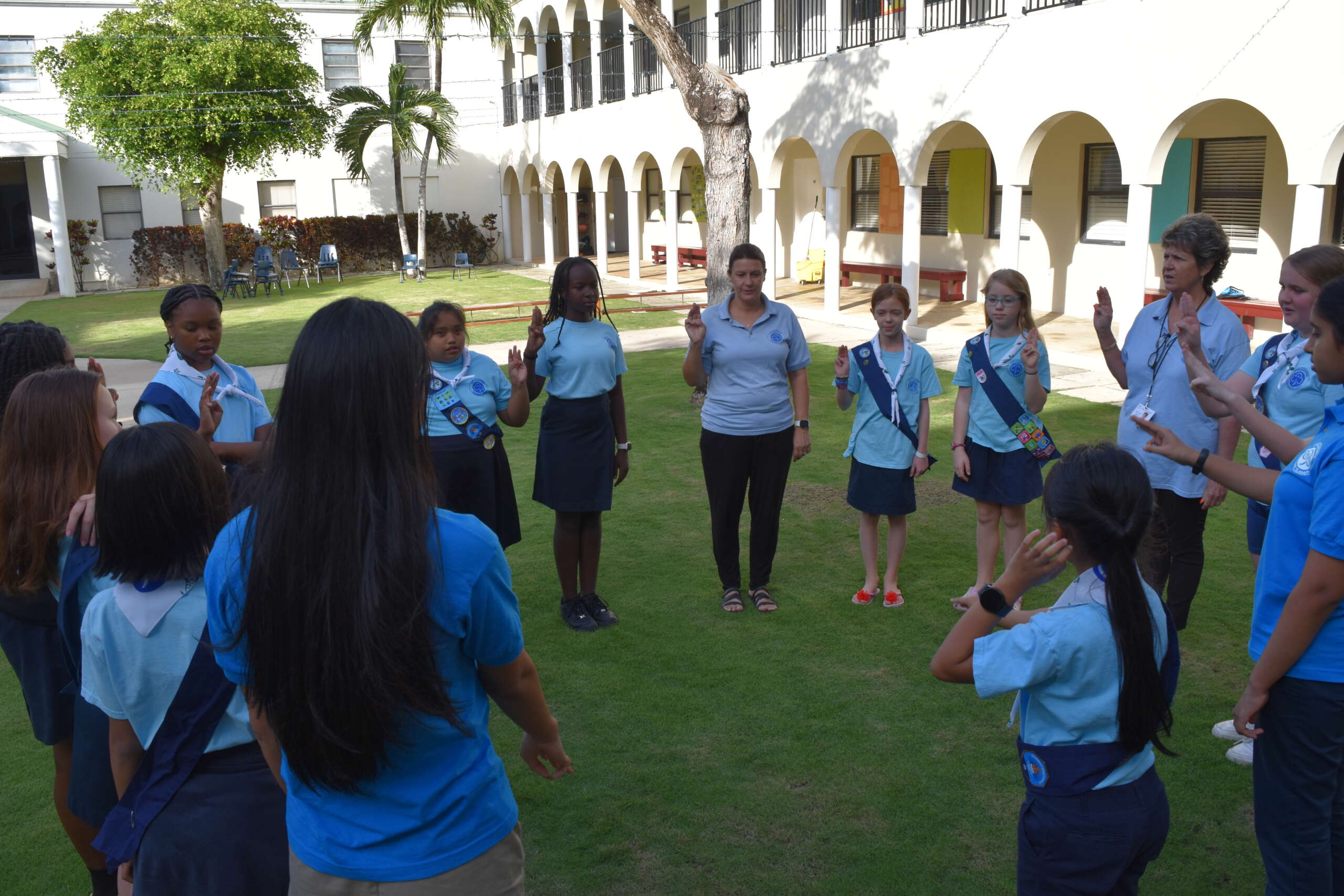 Girlguiding pledge - Cayman Compass