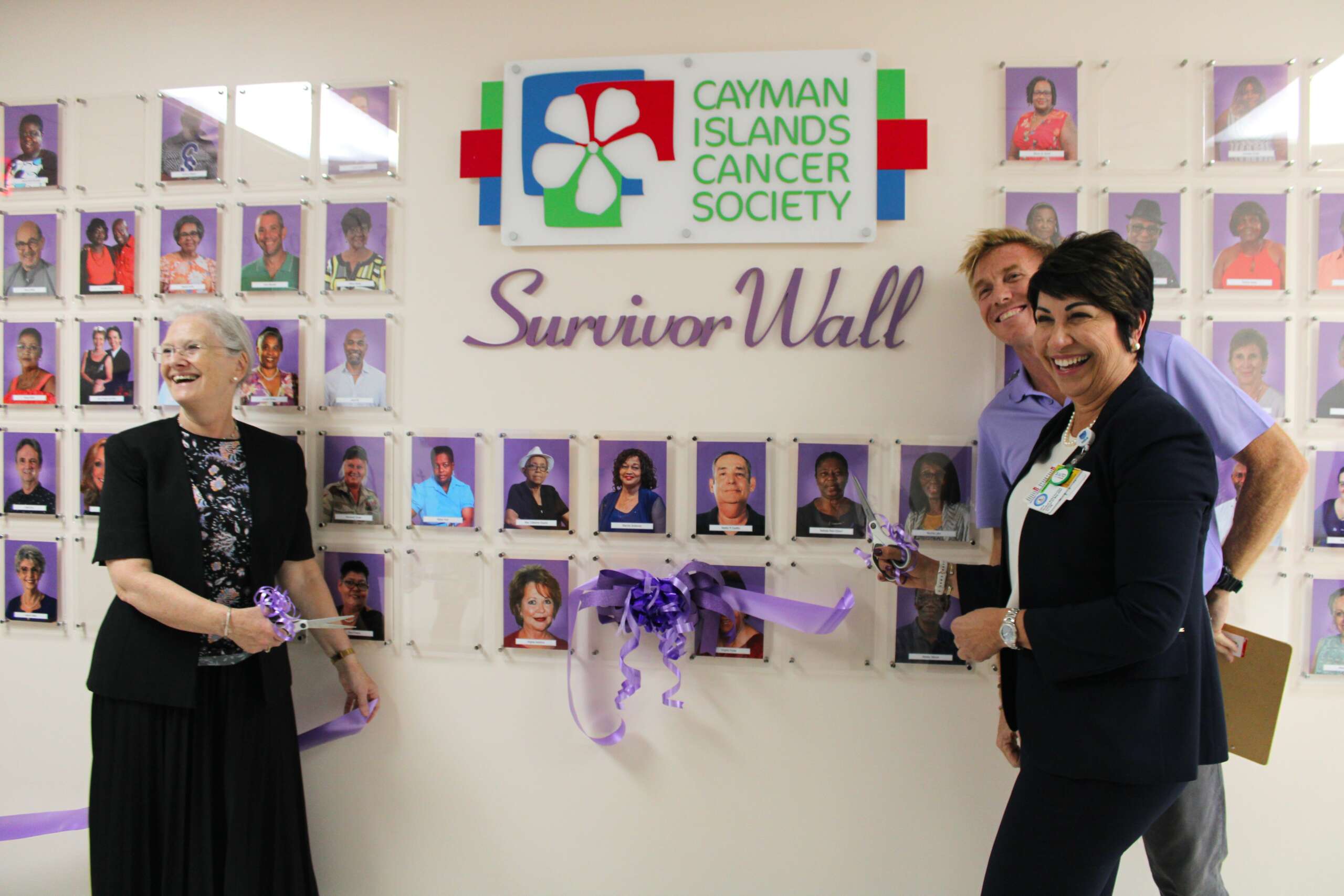 Cancer survivors offer a wall of support to those battling the disease ...