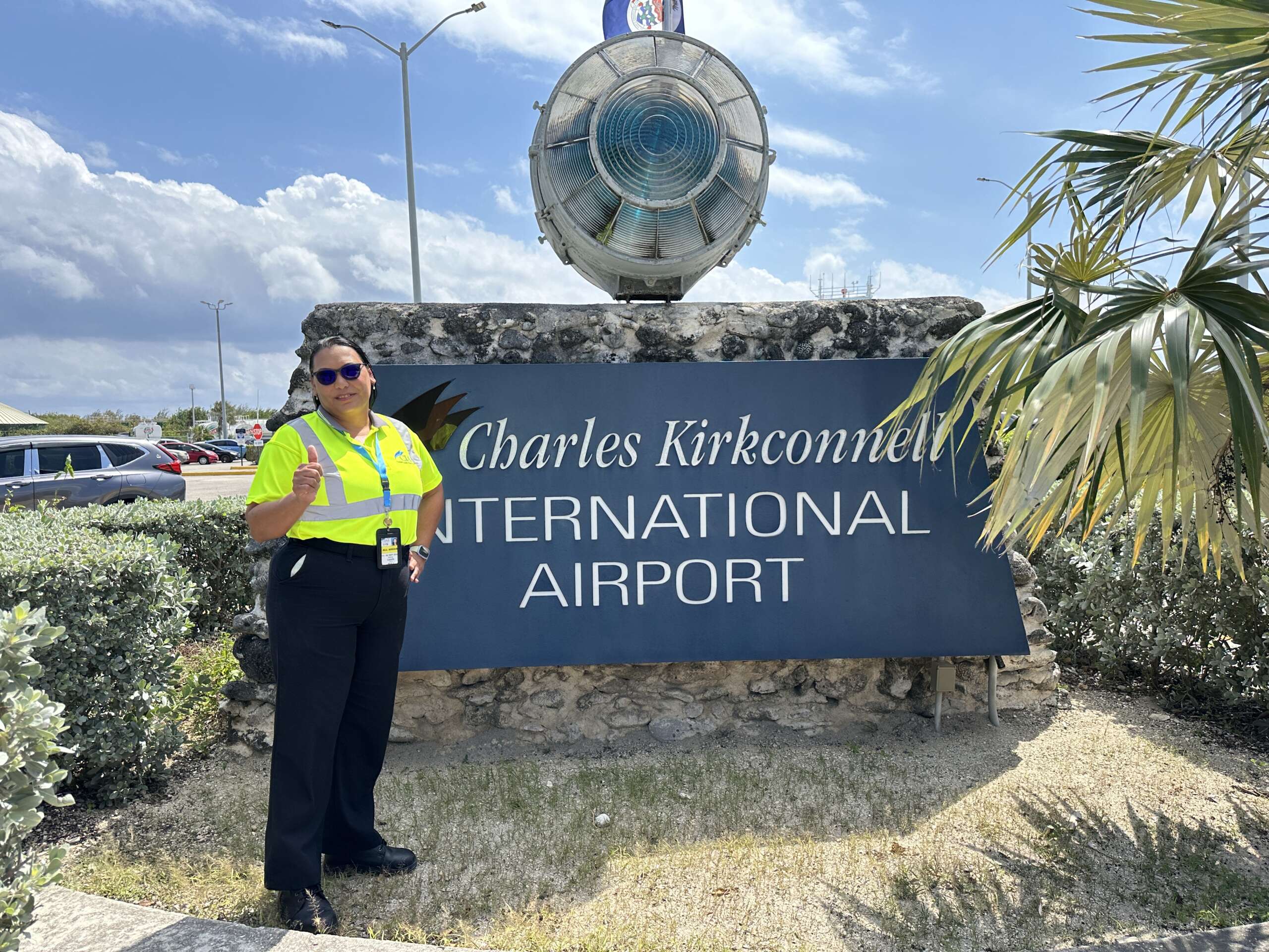 Cayman Brac's Heikie Conolly living her airport dream - Cayman Compass