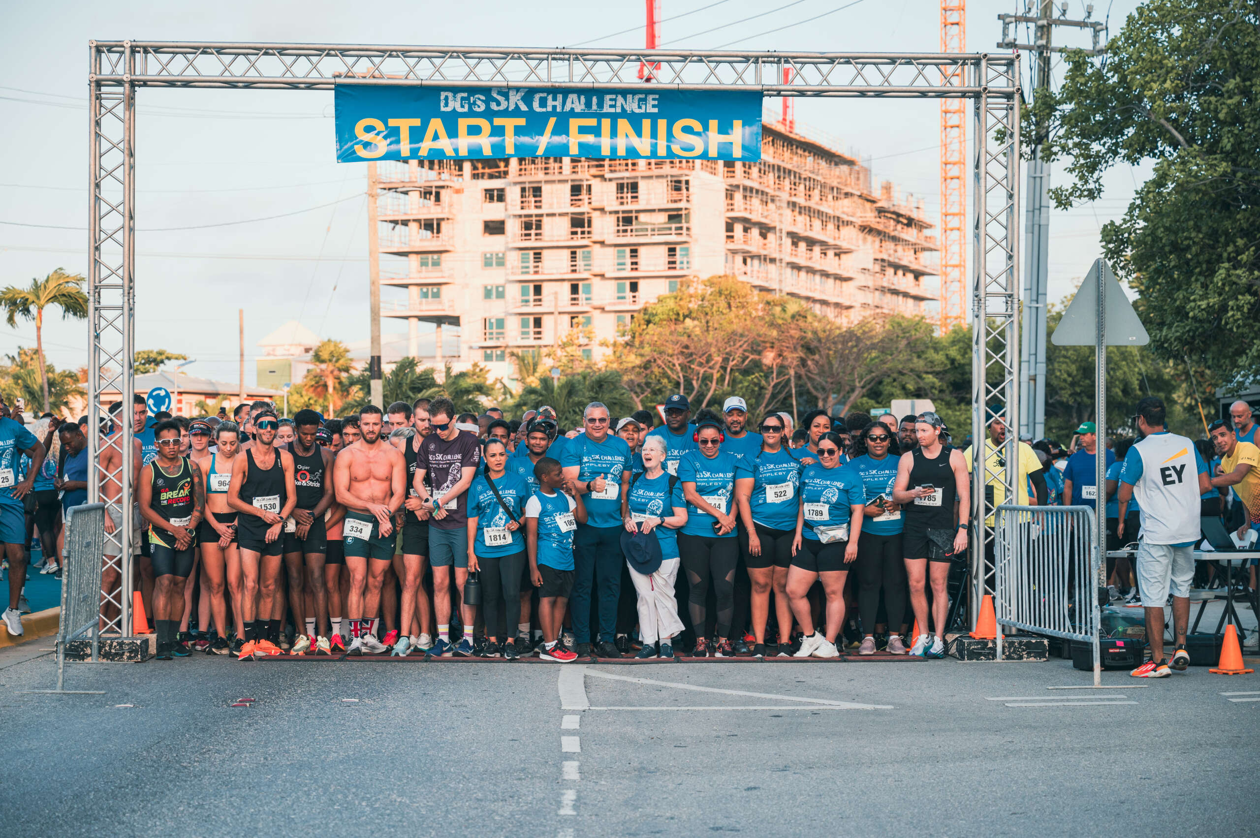 Sea of blue as hundreds join DG's 5K Challenge - Cayman Compass