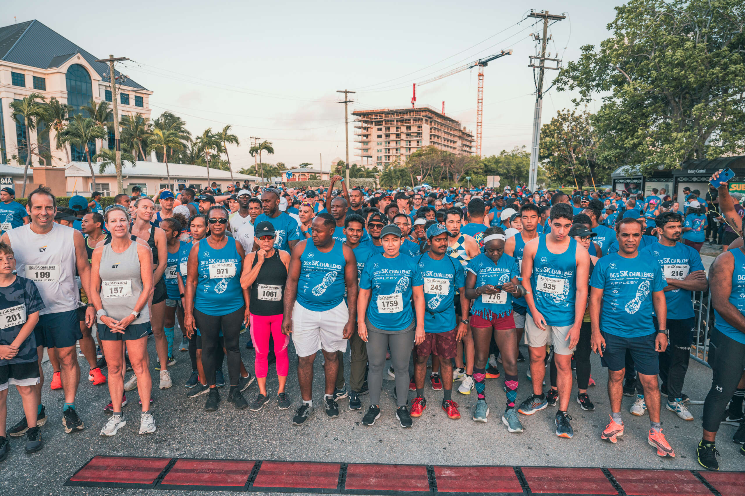 Sea of blue as hundreds join DG's 5K Challenge - Cayman Compass
