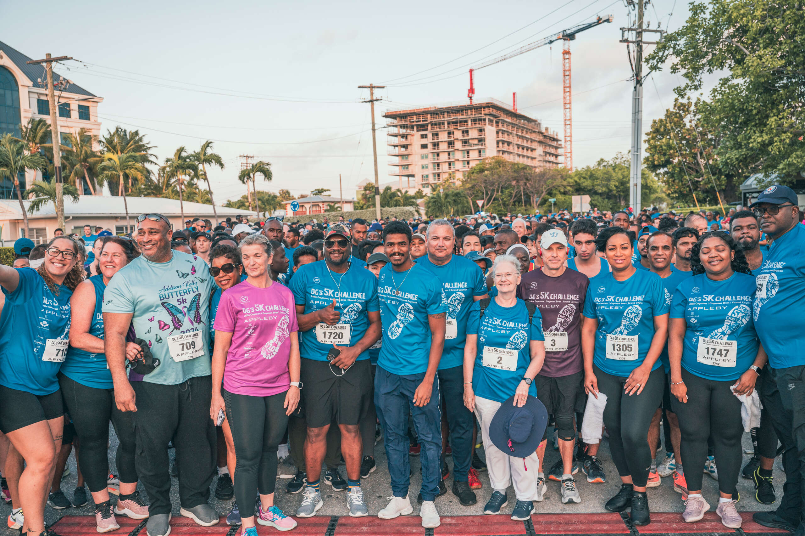 Sea of blue as hundreds join DG's 5K Challenge - Cayman Compass