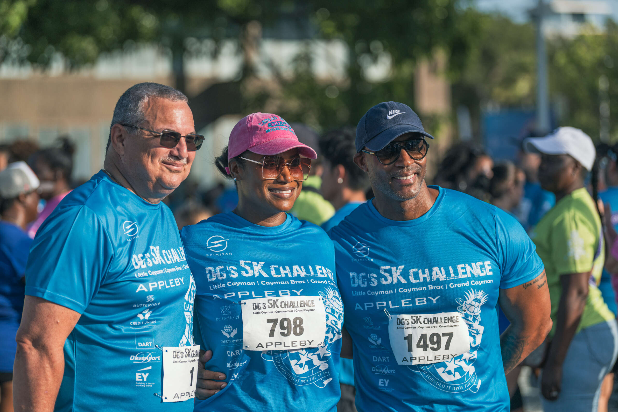 Sea of blue as hundreds join DG's 5K Challenge - Cayman Compass