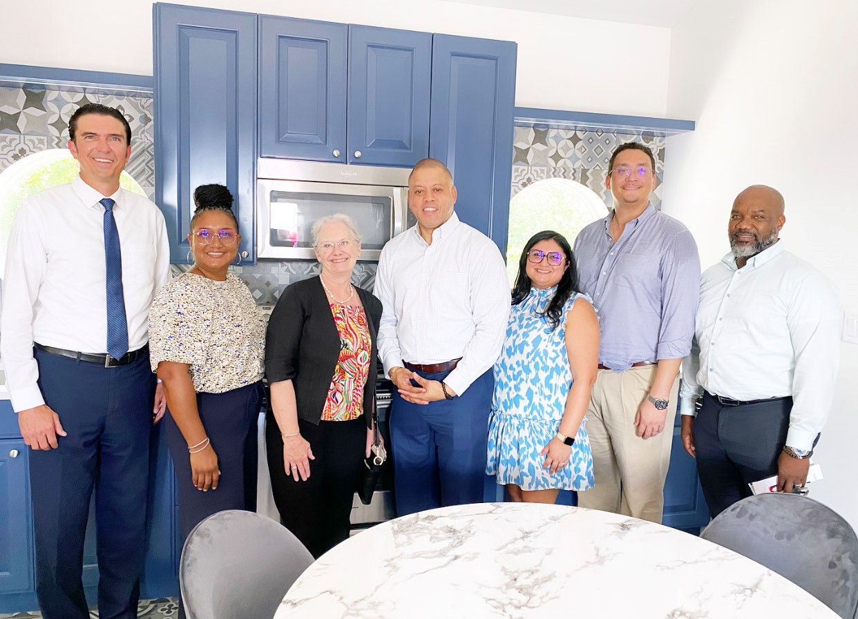 CAYS Grand Opening New Kitchen L-R Garth Arch_Paulinda Mendoza-Williams ...