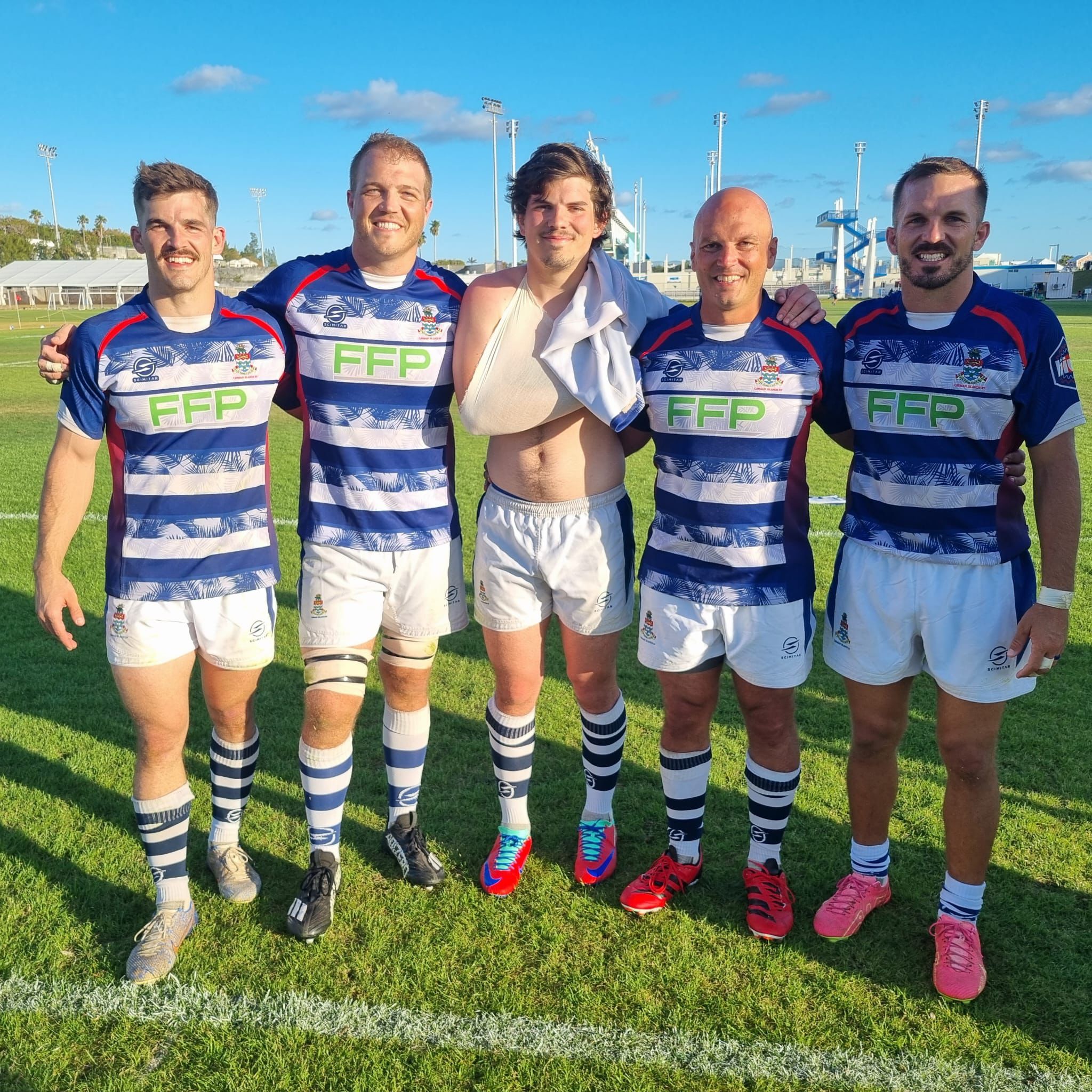 Cayman brothers tie Guinness record for most siblings in a rugby match ...