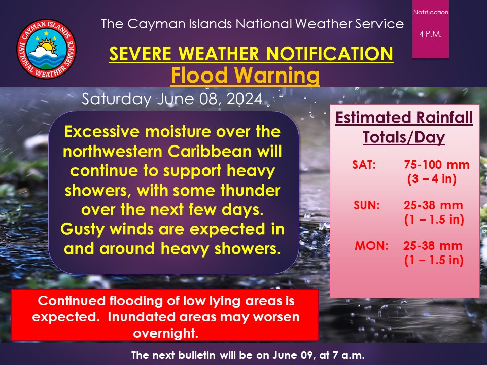 Weather Service: Rains, flooding to continue - Cayman Compass