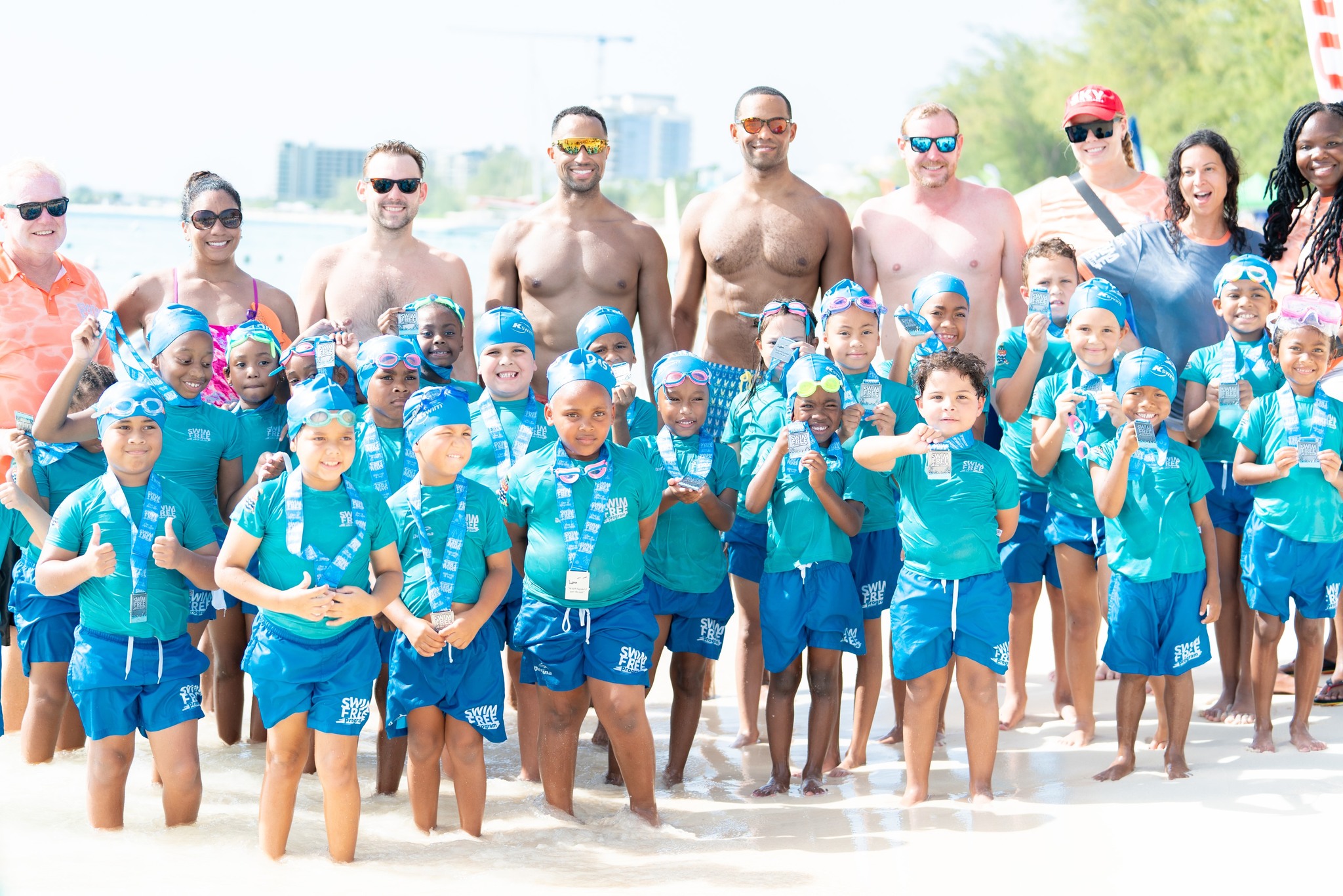 Swim Free programme celebrates a year of 'success stories' - Cayman Compass