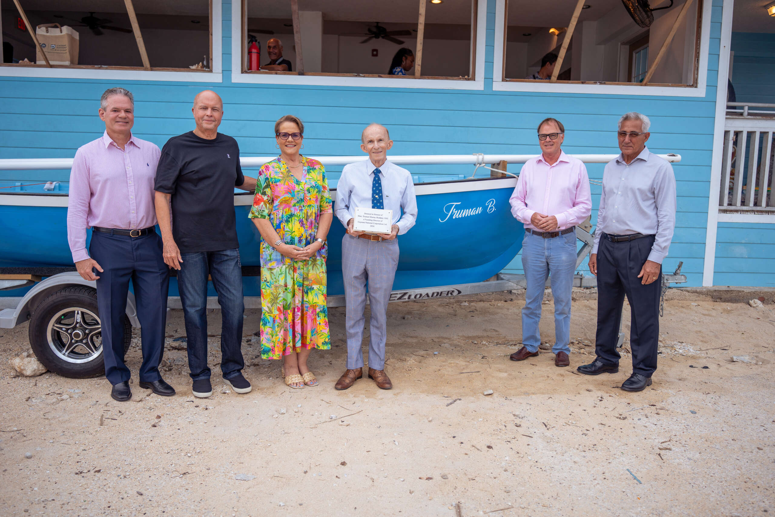 Cayman National donates new catboat to Cayman Catboat Club - Cayman Compass