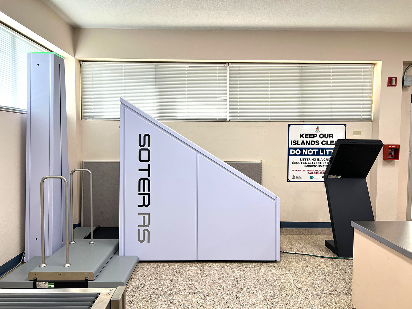 Body scanners installed at airport to combat smuggling - Cayman Compass