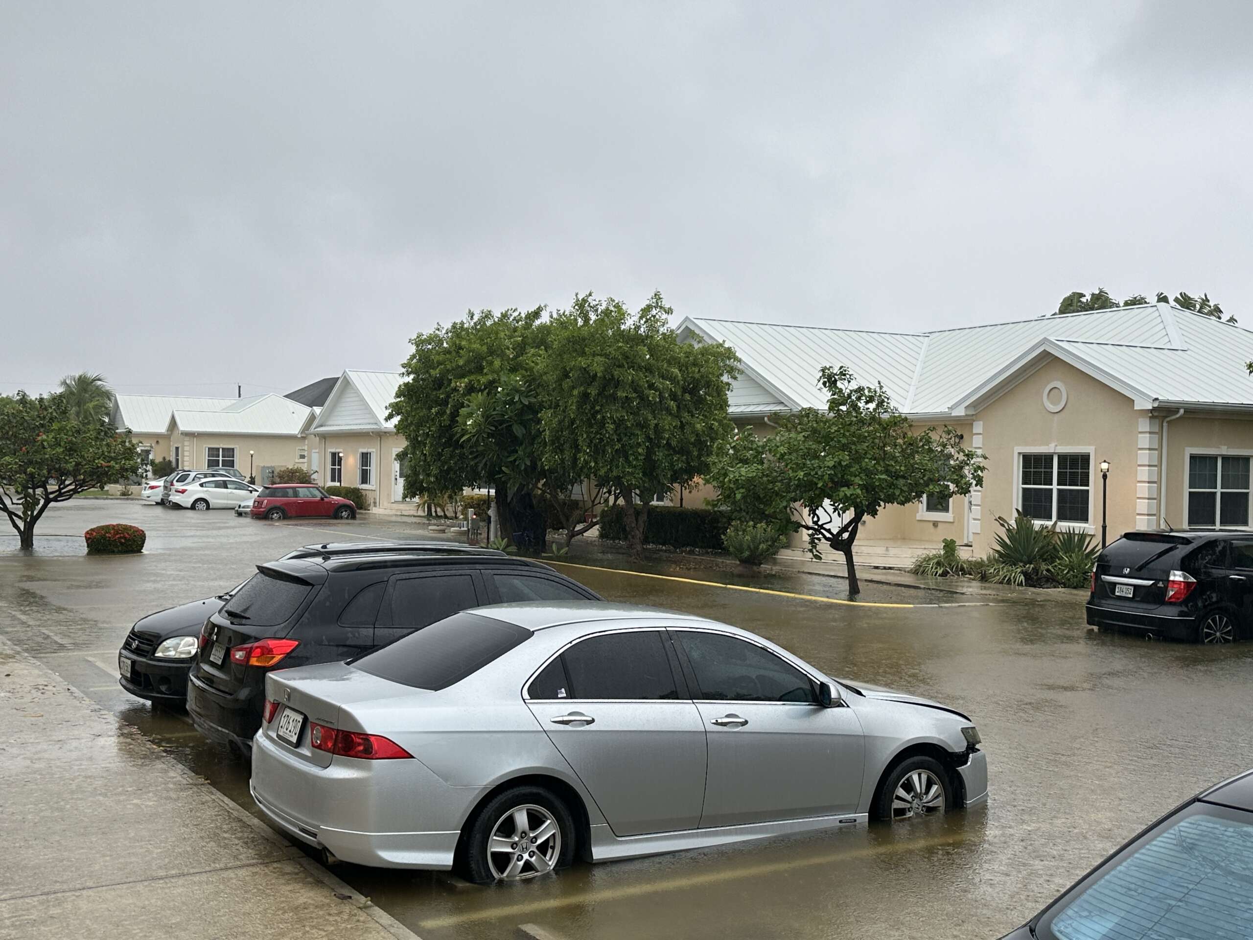 Flood carpark - Cayman Compass