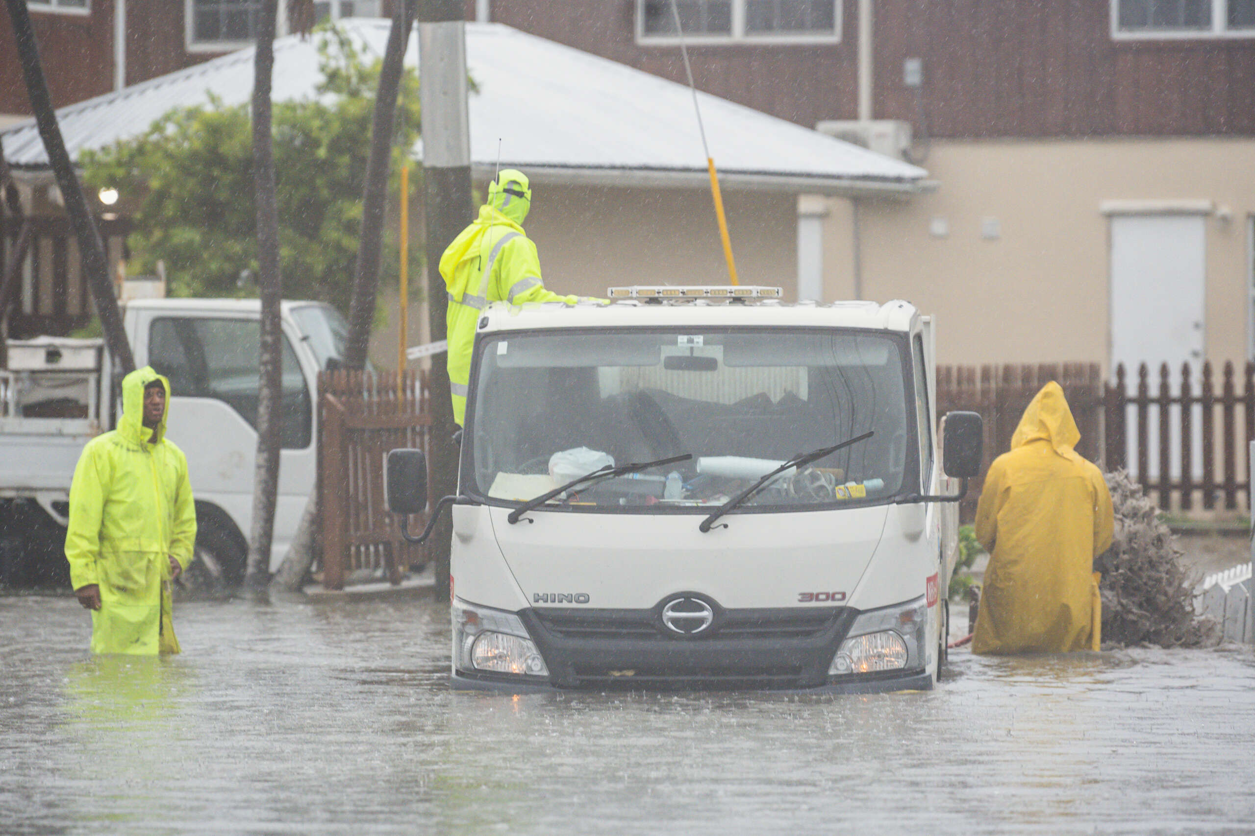 Regiment assists with school drop-offs in flood-hit areas - Cayman Compass