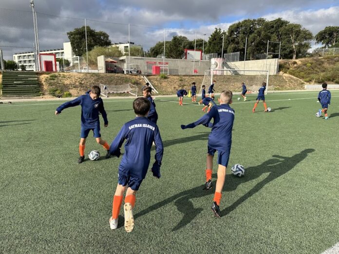 Young footballers compete at IberCup in Portugal