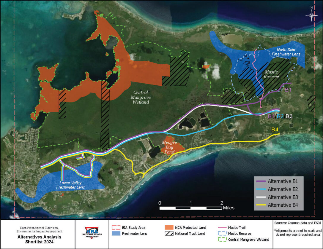 Government defends East-West Arterial route choice - Cayman Compass
