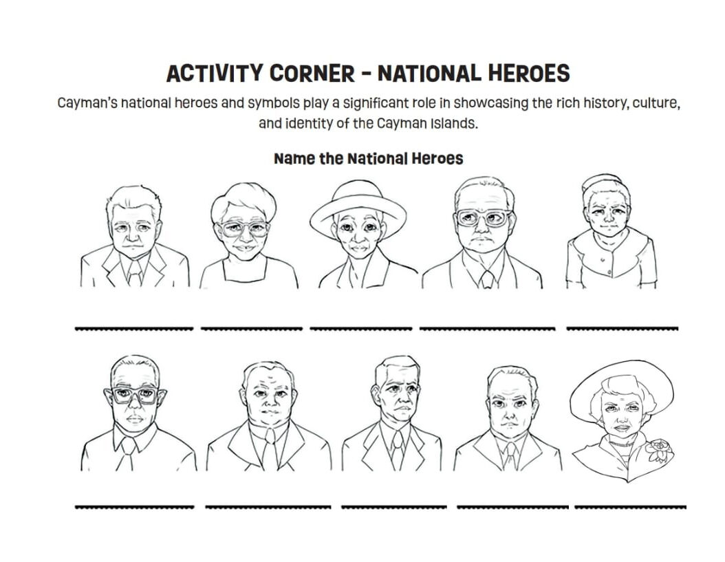 Activity book spotlights Cayman’s heroes and emblems - Cayman Compass