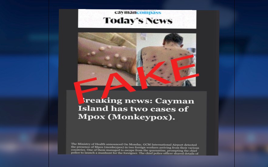 Fake mpox story making rounds - Cayman Compass