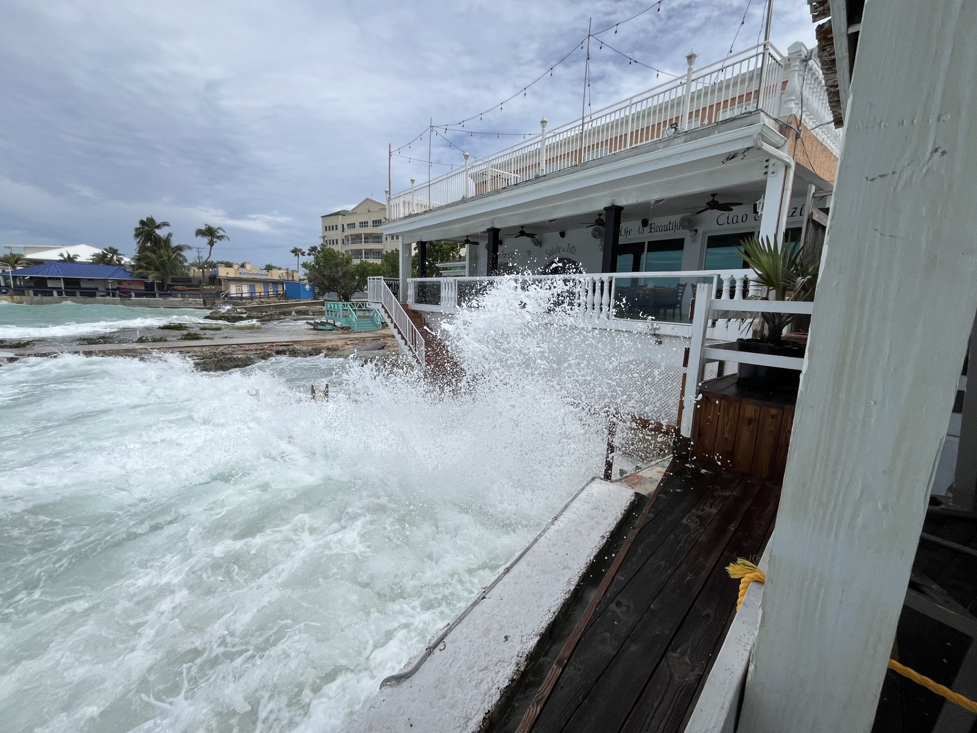 Further beach erosion feared from Helene's wave impact - Cayman Compass