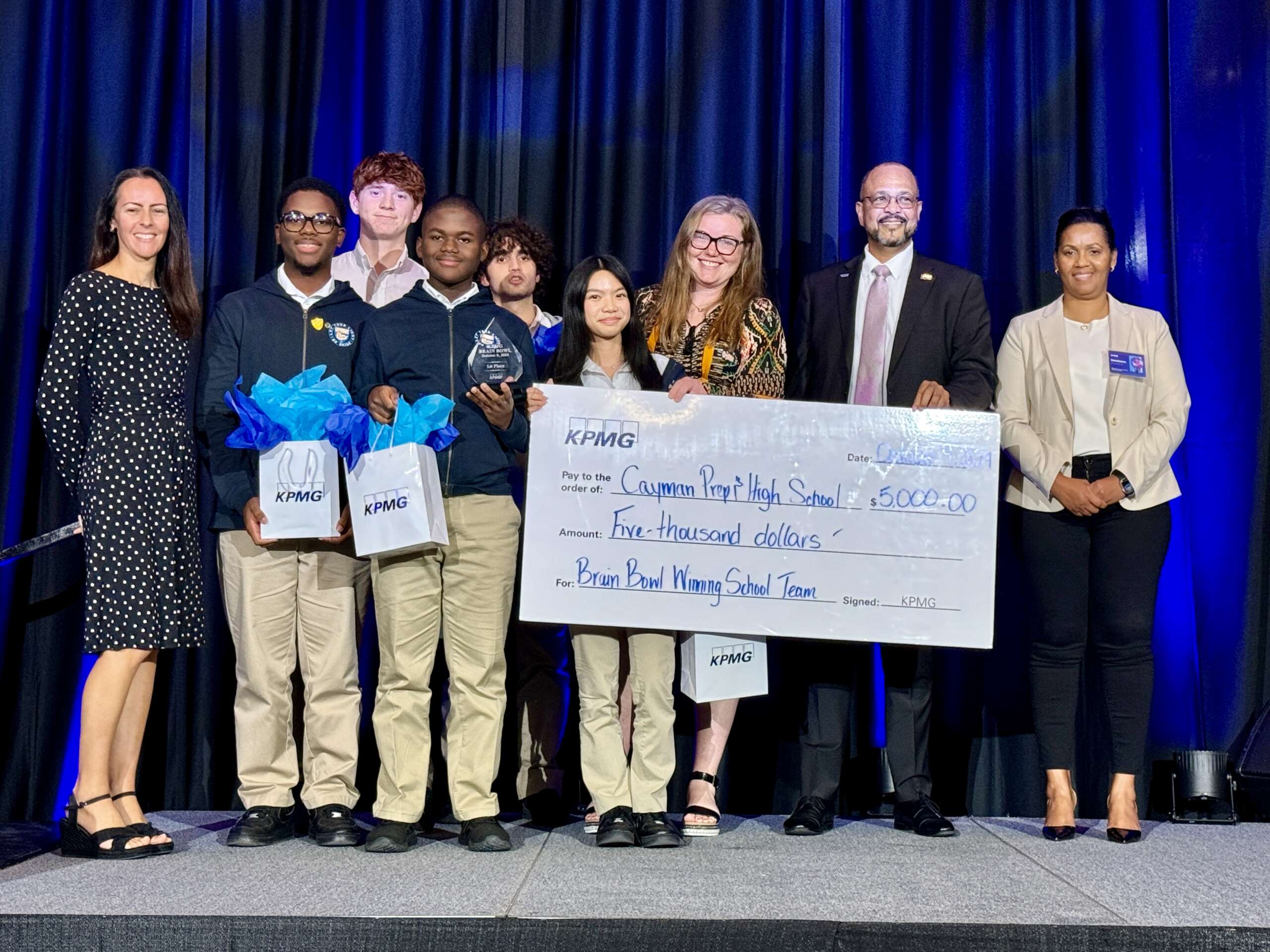 Cayman Prep reigns supreme at KPMG Brain Bowl - Cayman Compass