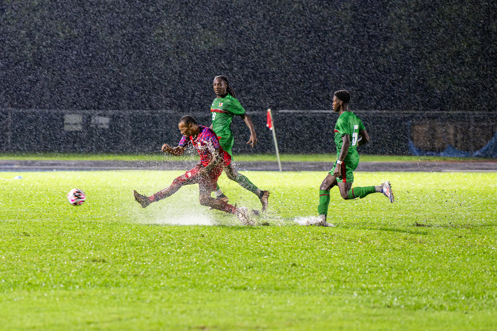 Guadeloupe rains goals past Cayman in weather-hit clash - Cayman Compass