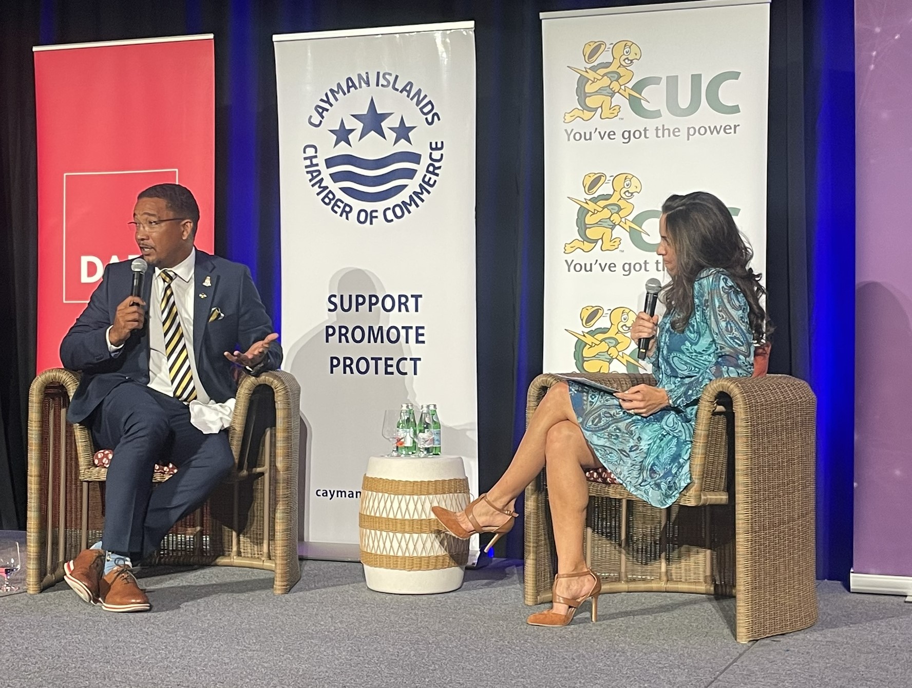 New Deputy Premier Bryan says 'no cause for alarm' in Chamber speech ...