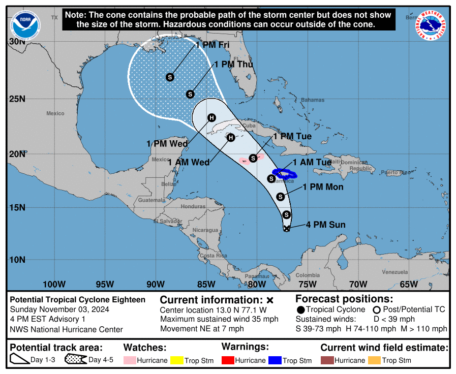 Hurricane watch issued for Cayman Islands - Cayman Compass