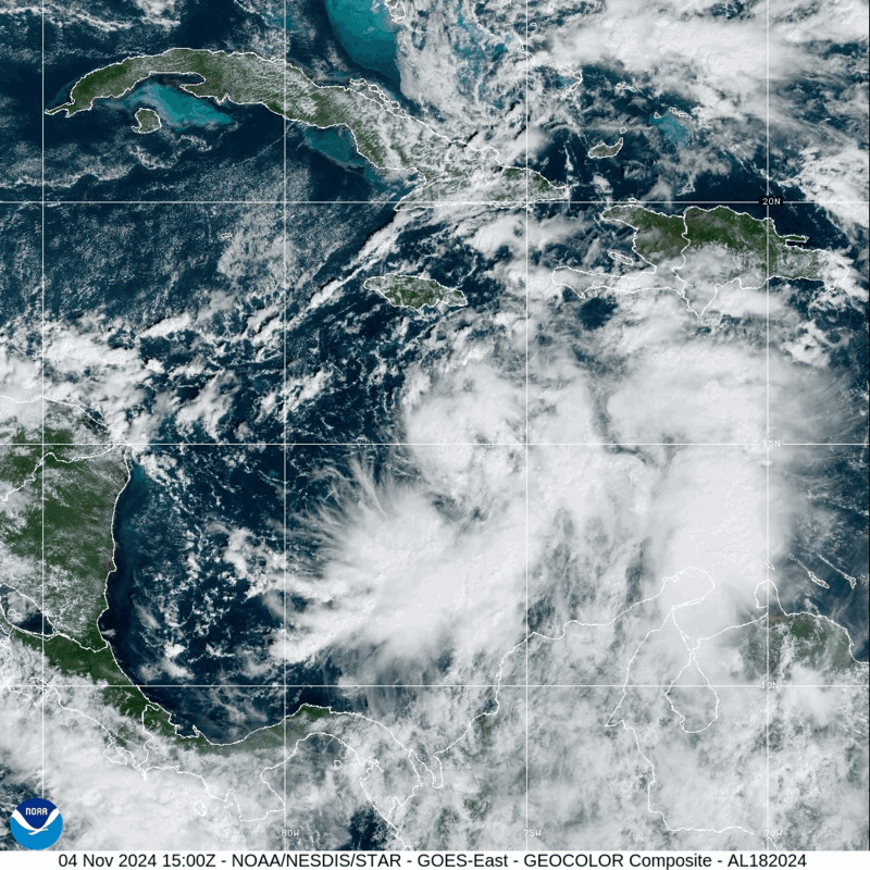 Tropical Storm Rafael forms southeast of Grand Cayman - Cayman Compass