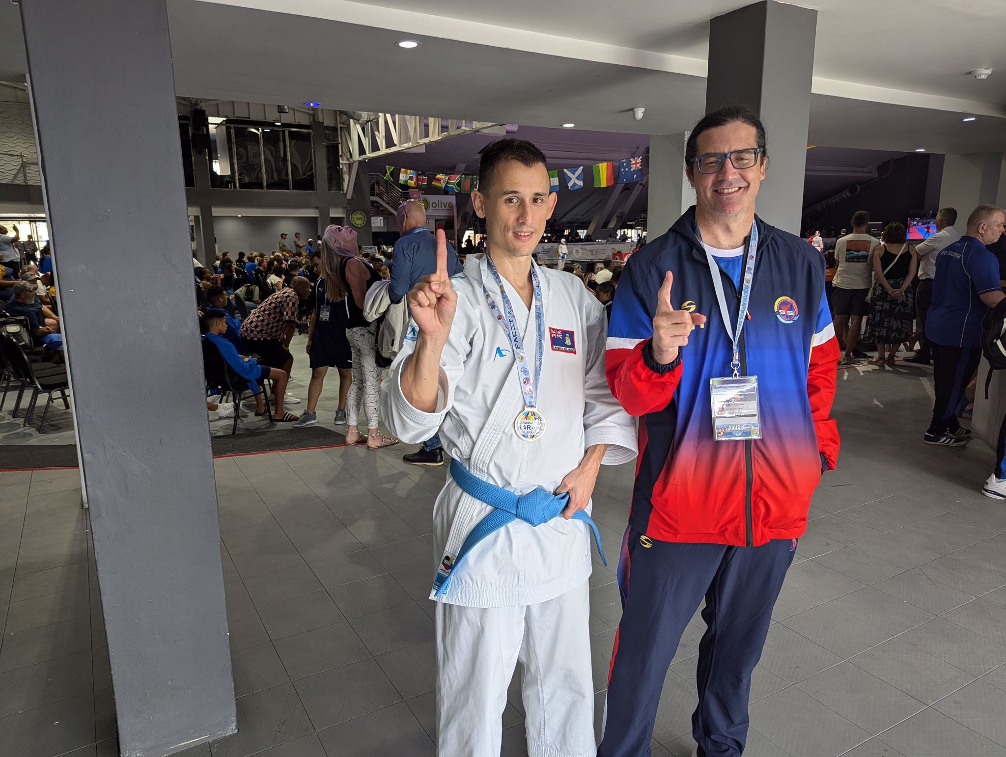 Nick Young wins Cayman’s first Commonwealth gold in karate - Cayman Compass