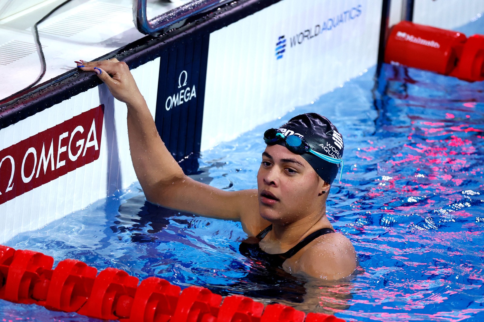 Kyra Rabess begins world championship campaign with national record ...