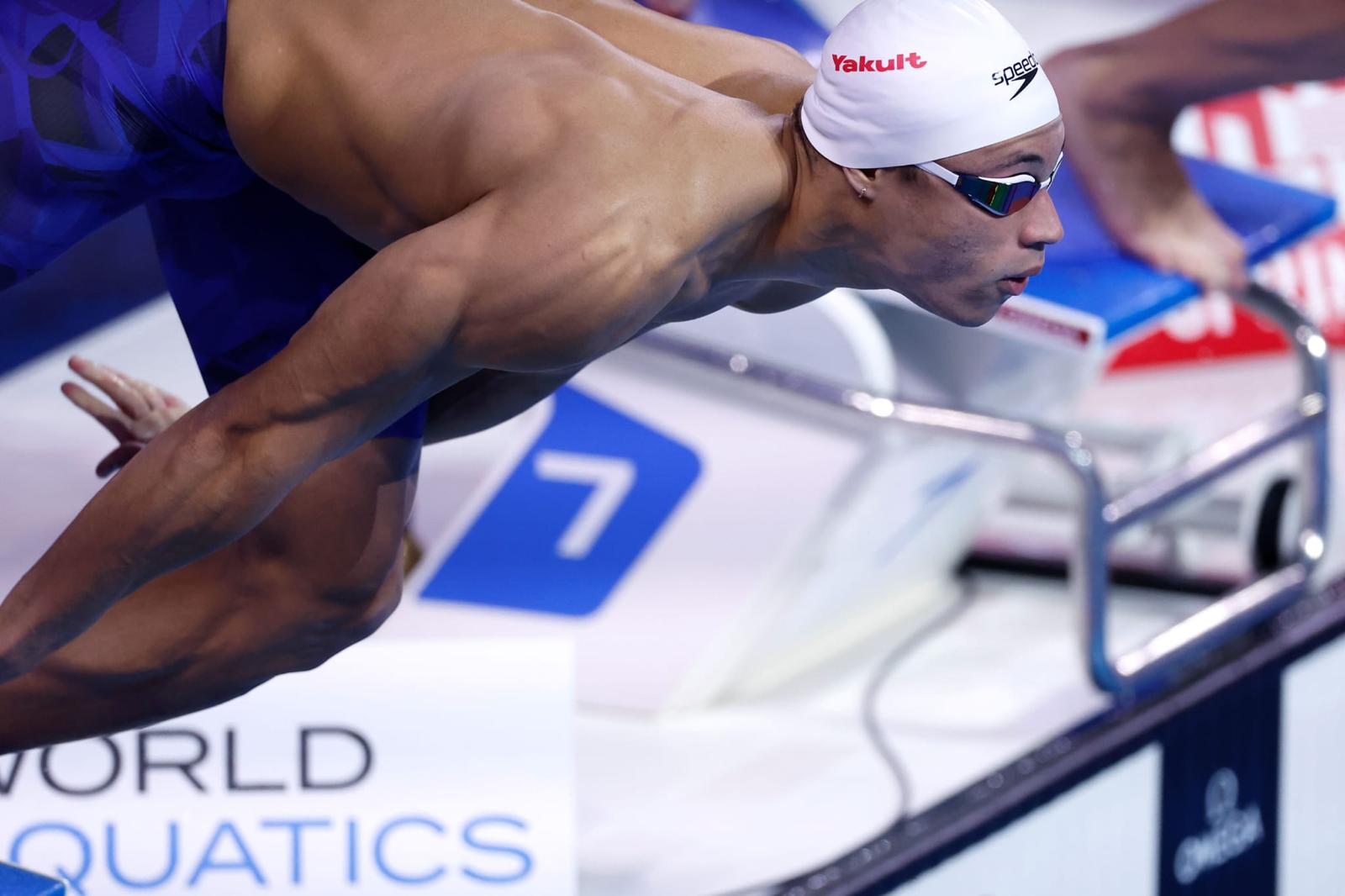 Jordan Crooks set for 100m free final at World Championships - Cayman ...