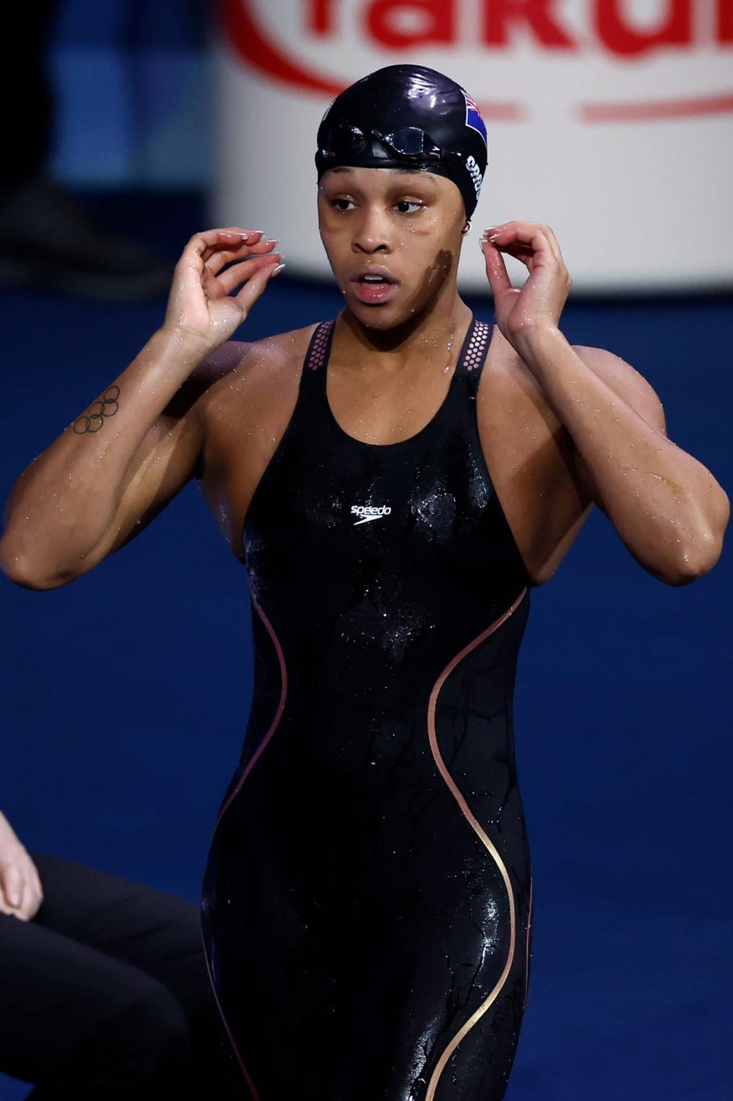 Jordan Crooks set for 100m free final at World Championships - Cayman ...