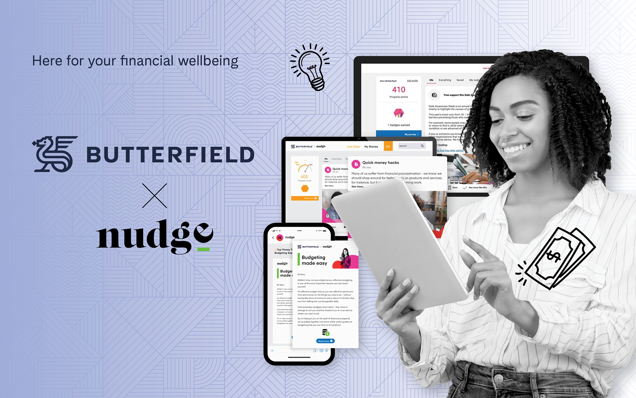 BUTTERFIELD PARTNERS WITH NUDGE TO LAUNCH FINANCIAL EDUCATION PLATFORM ...