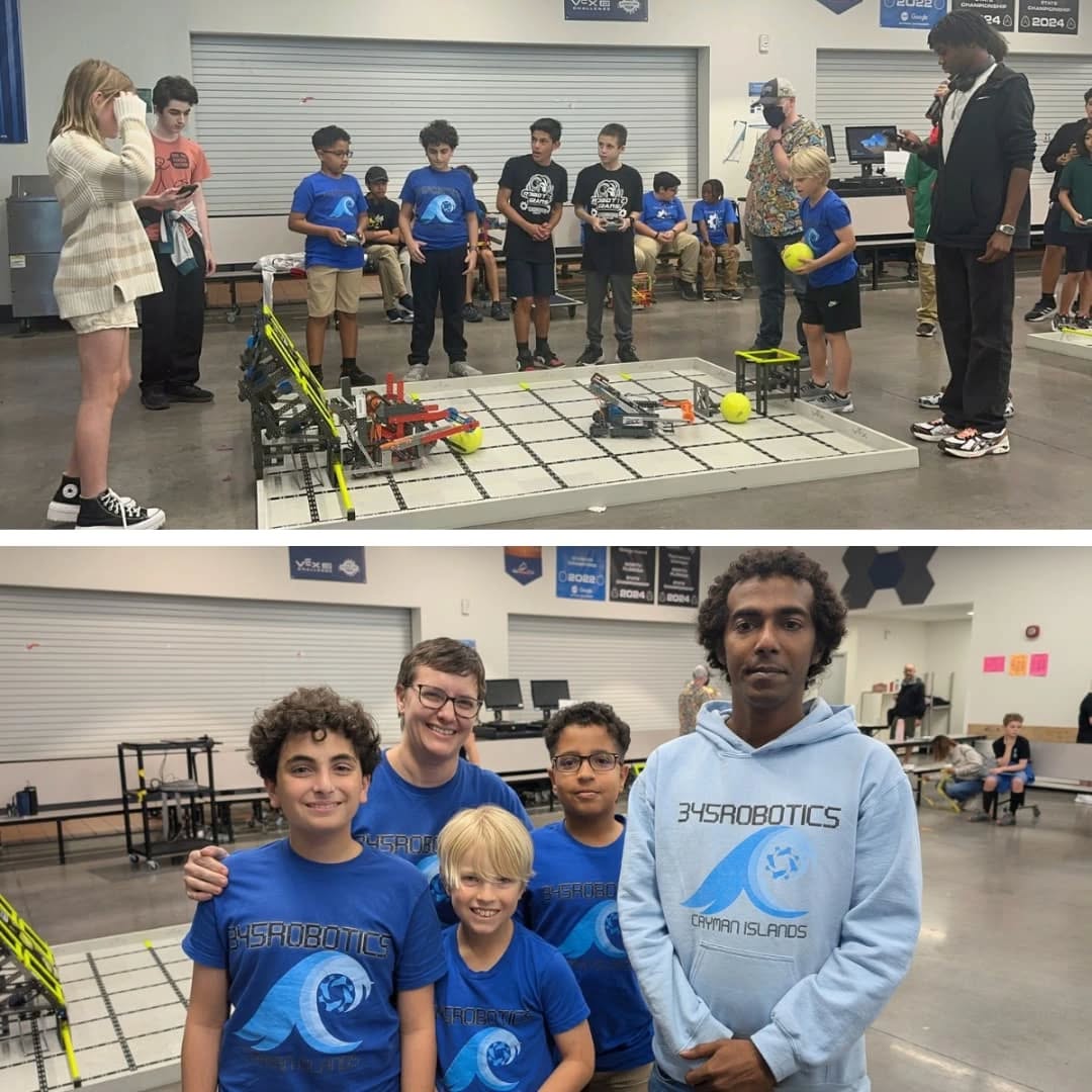 345Robotics to Represent Cayman at Vex World Robotics Competition in ...