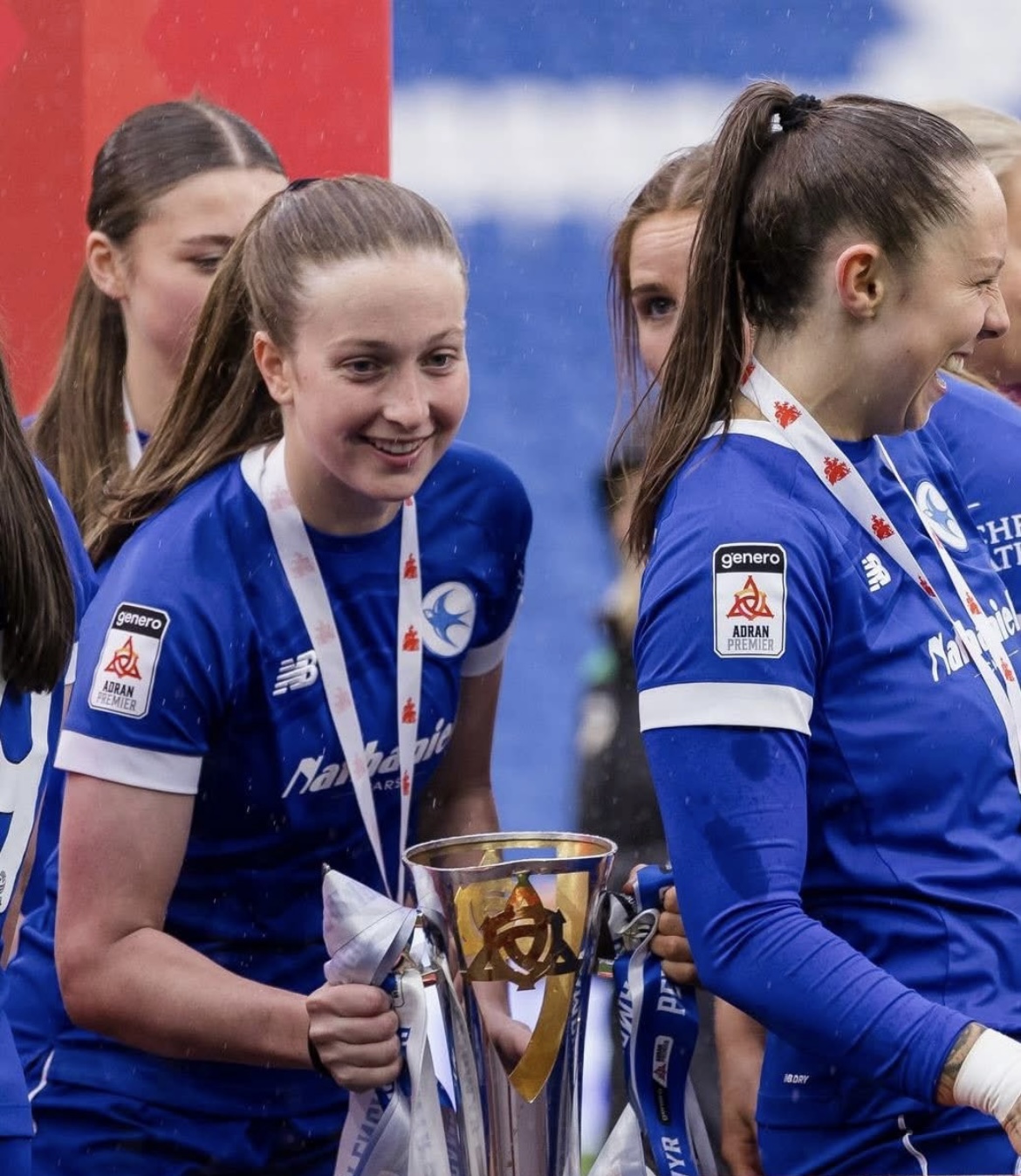 Molly's game: Kehoe celebrates league and cup double with Cardiff City ...