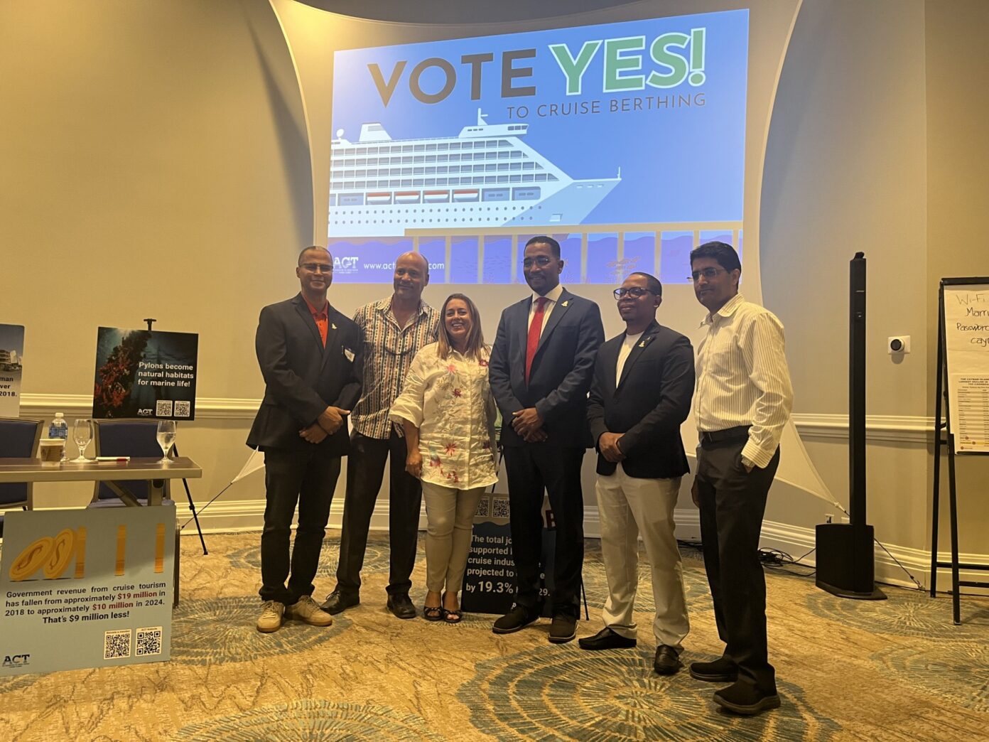 Both sides of cruise berthing issue fight for hearts and minds as ...