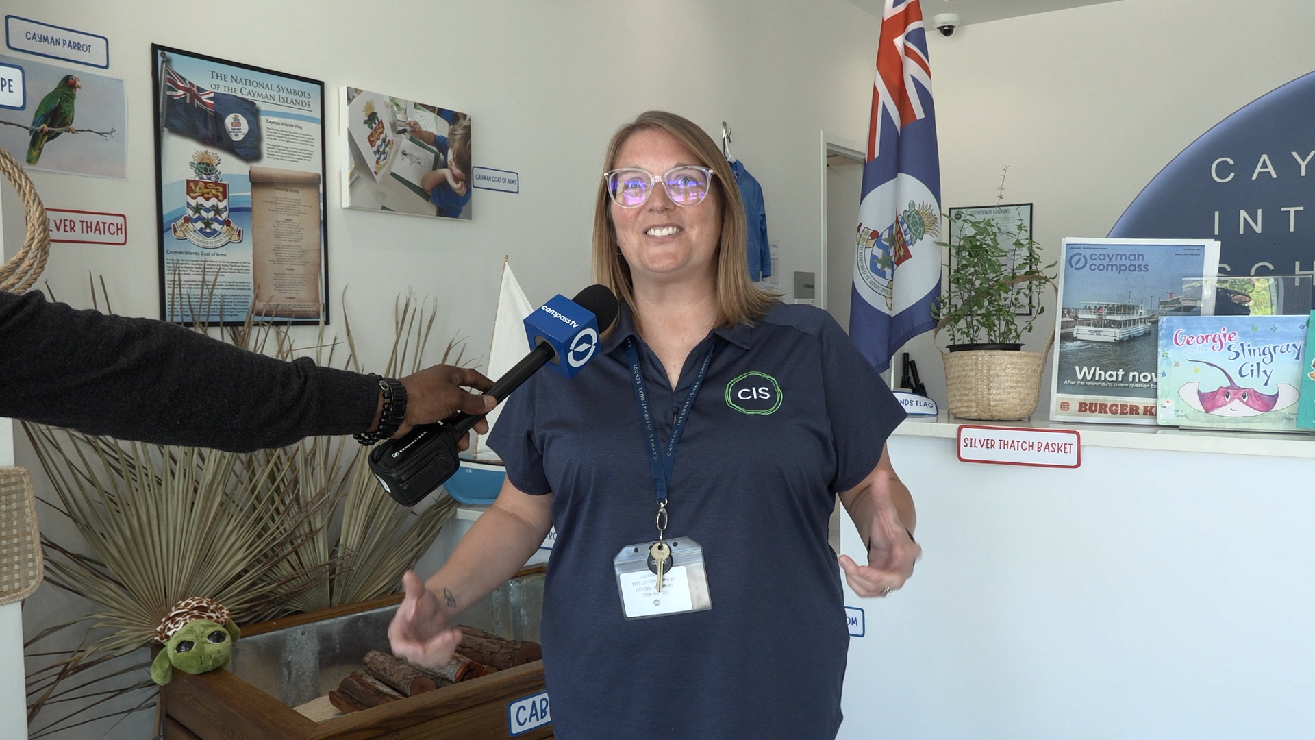 Young student artists show off talent at CIS exhibition - Cayman Compass