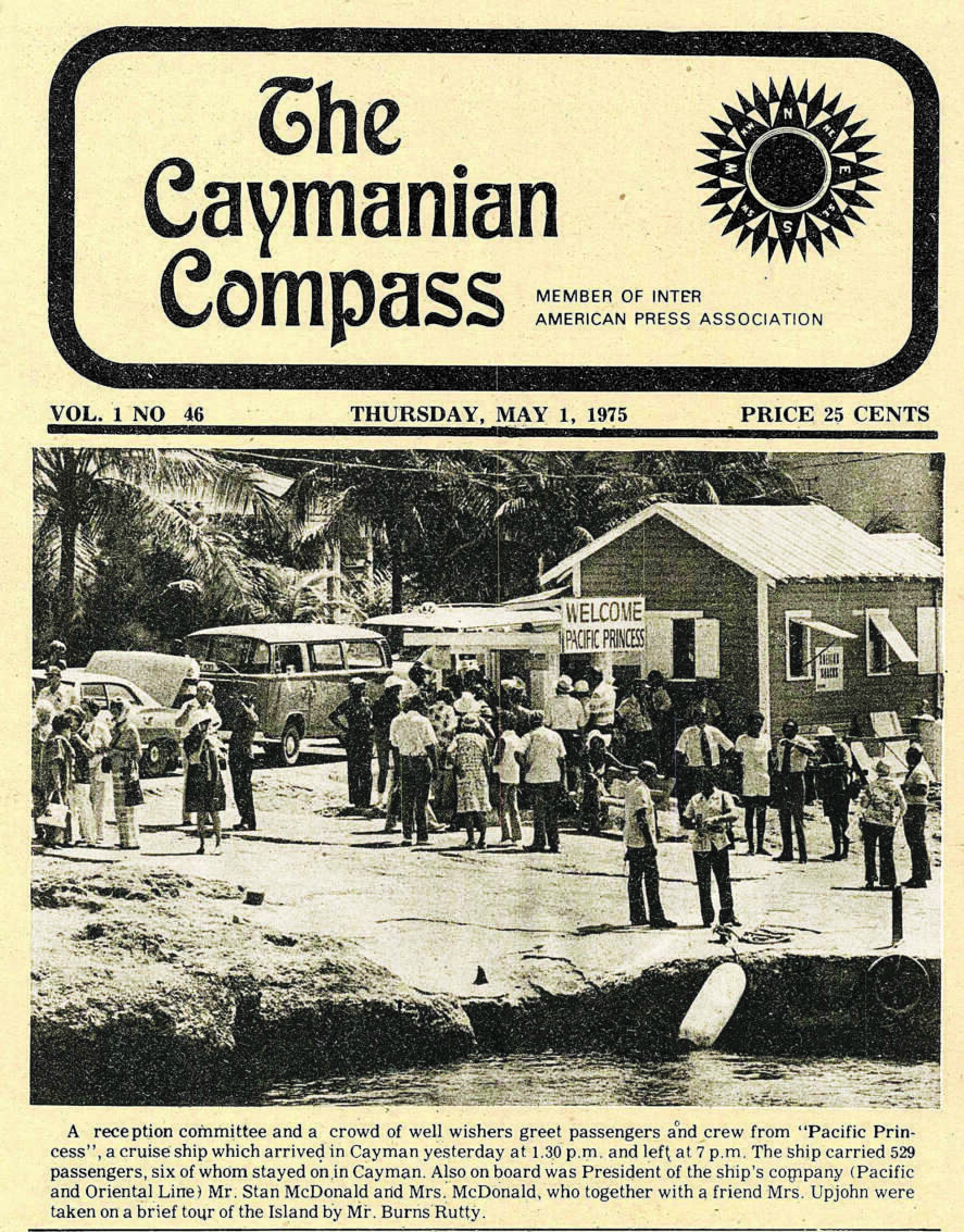 50 years ago: 'The Love Boat' arrives; Chamber rejects canal - Cayman Compass