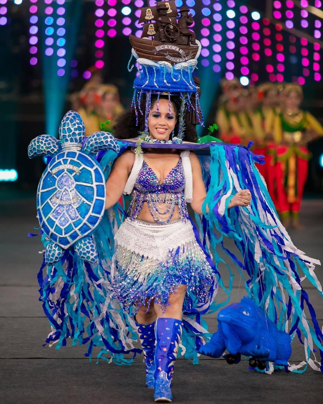 Jada Ramoon snags top spot in Miss World talent segment - Cayman Compass