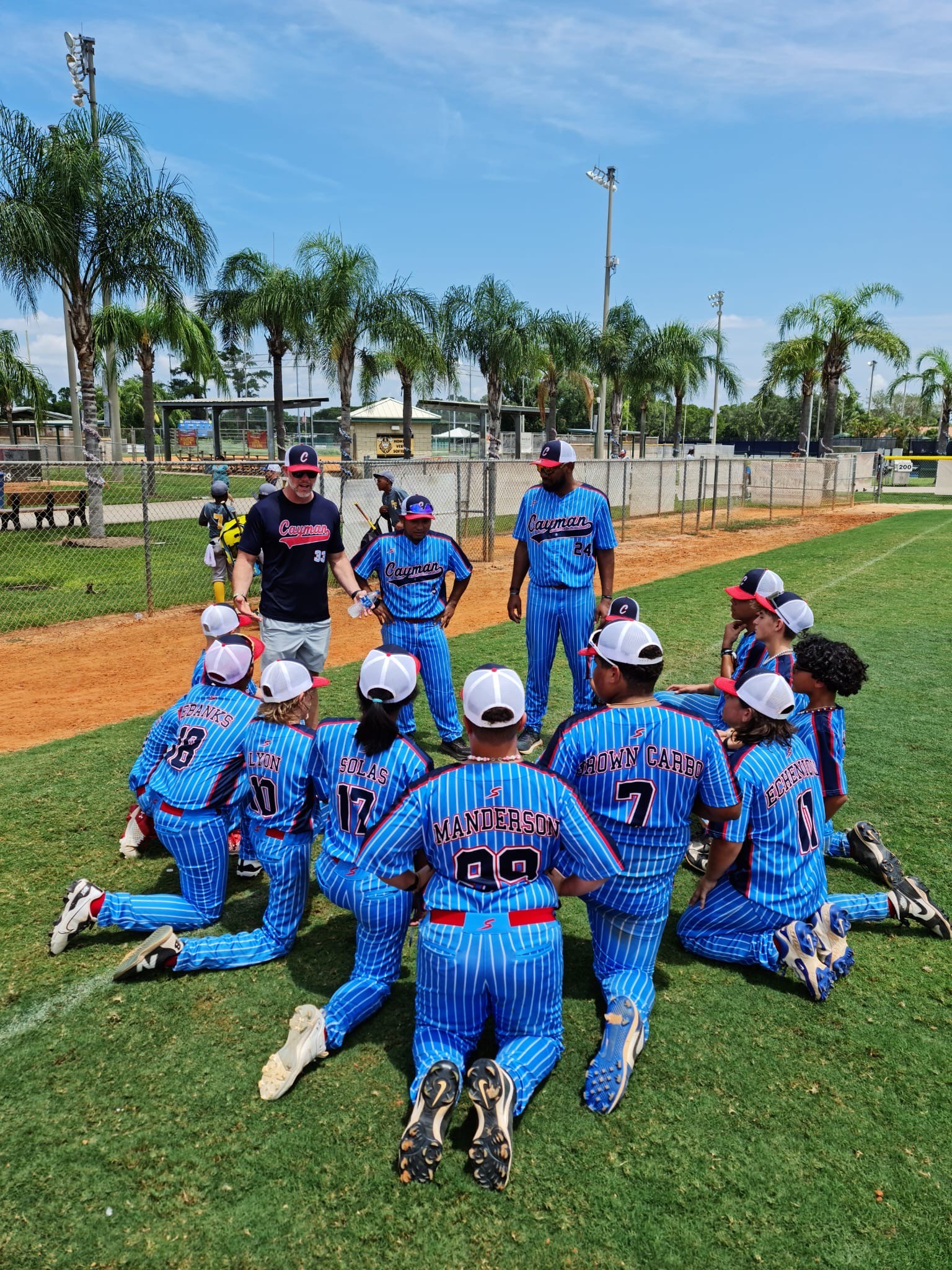 Cayman youth represent at Florida baseball and softball tournament ...