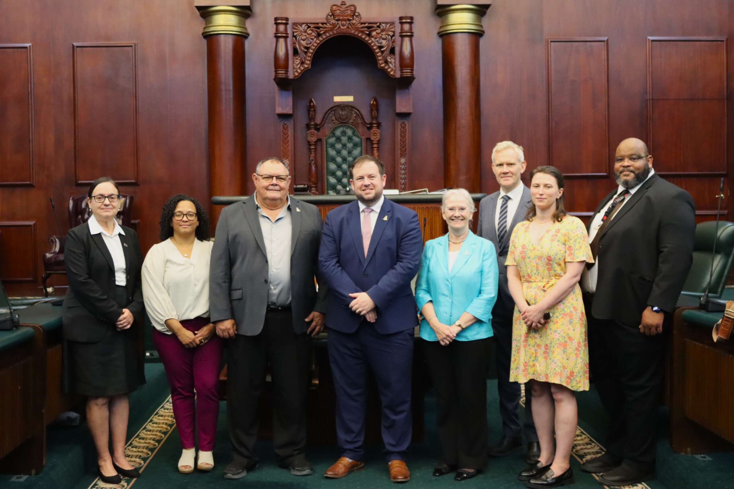 Visiting UK minister tours Parliament - Cayman Compass