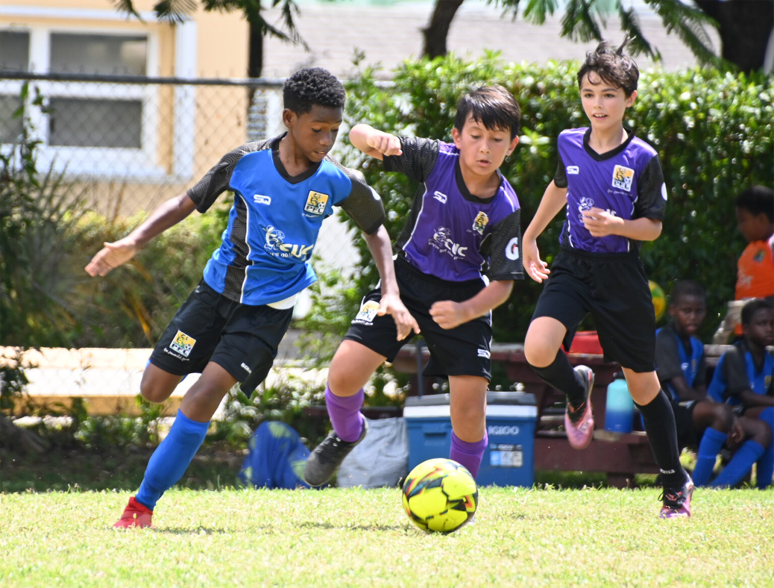 Inclement weather conditions disrupt primary school football action ...
