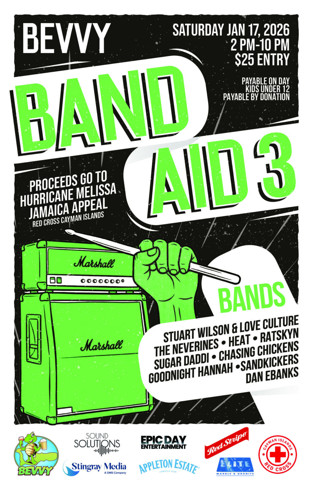 Band Aid 3 to raise funds for hurricane-struck Jamaica - Cayman Compass